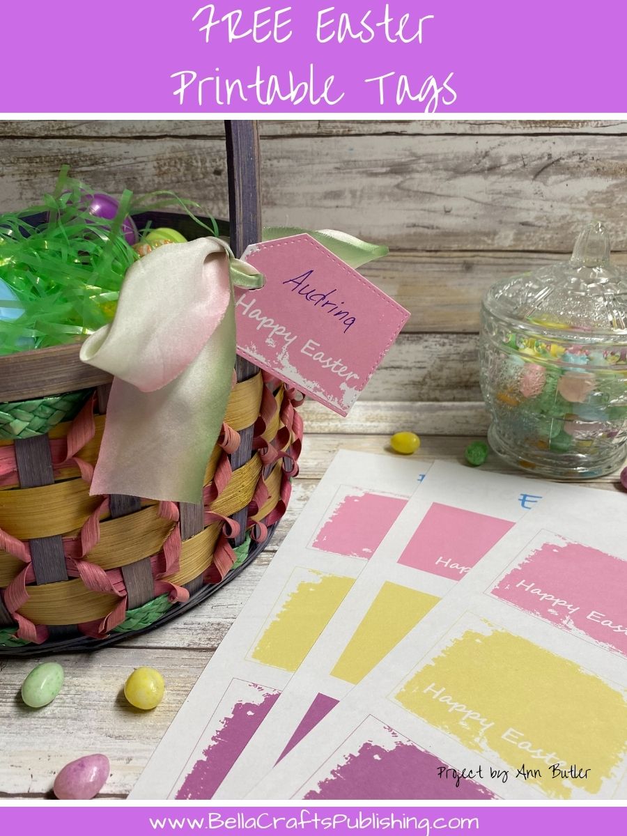 Free Printable Easter Tags - Bella Crafts Publishing