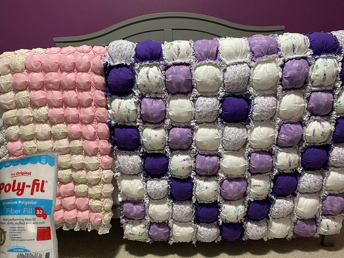 Easy Rag Puff Quilt - Bella Crafts Publishing