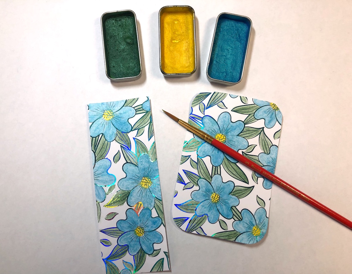 Deco Foil Note Holder - Bella Crafts Publishing