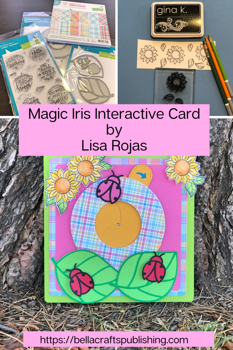 Magic Iris Interactive Card - Bella Crafts Publishing