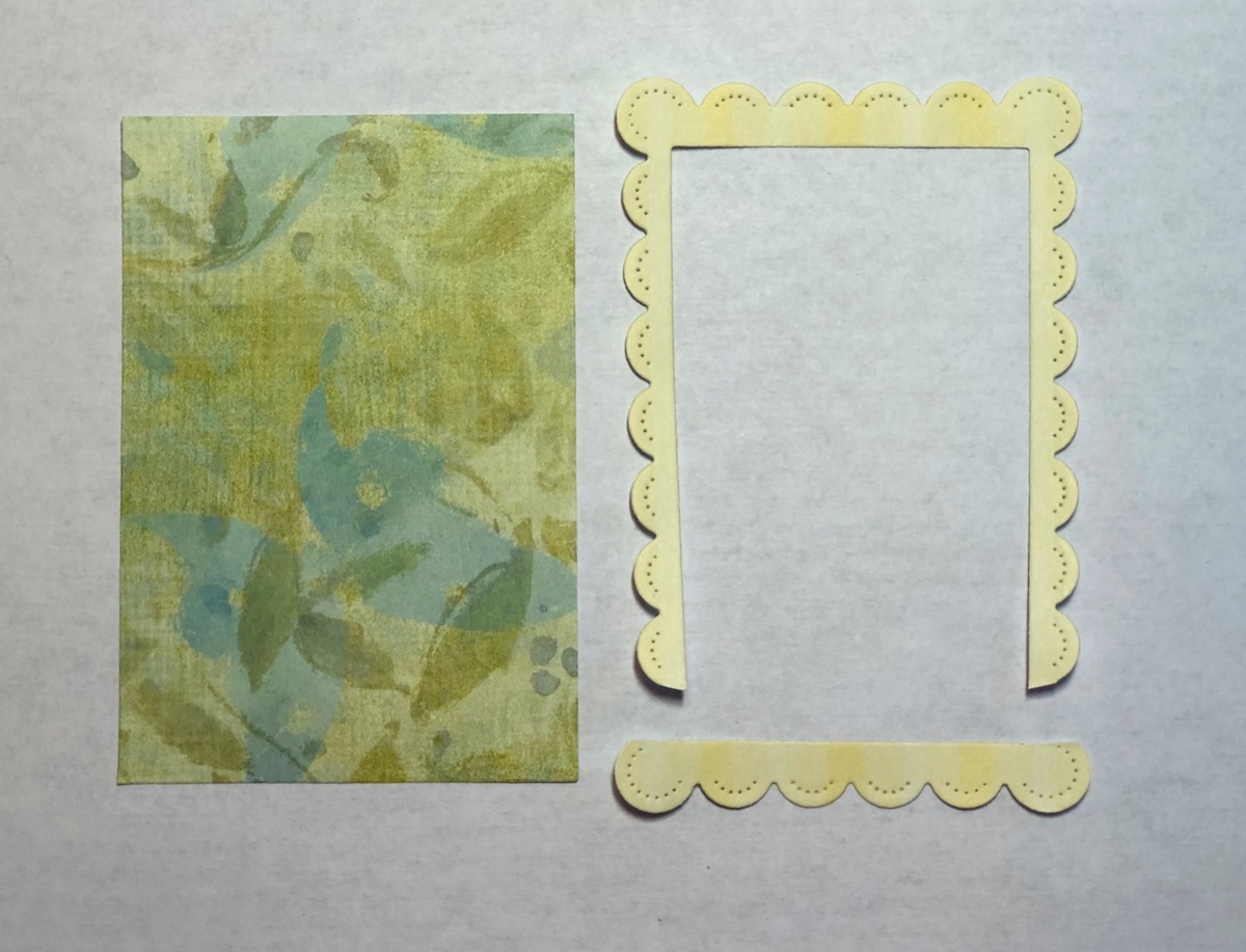 Peek-A-Boo Frame Using Dies - Bella Crafts Publishing